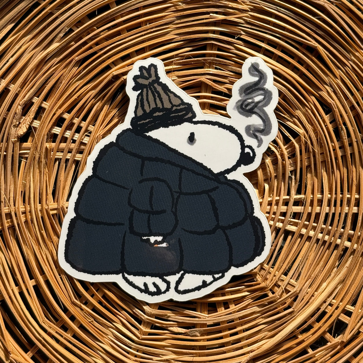 Smoke Break Snoopy Sticker – Heim Iowa City